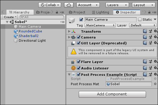 Amplify Shader Editor Sobel Edge Detection Postprocess Tutorial