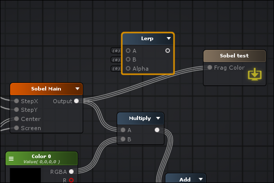Amplify Shader Editor Sobel Edge Detection Postprocess Tutorial