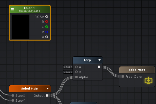 Amplify Shader Editor Sobel Edge Detection Postprocess Tutorial