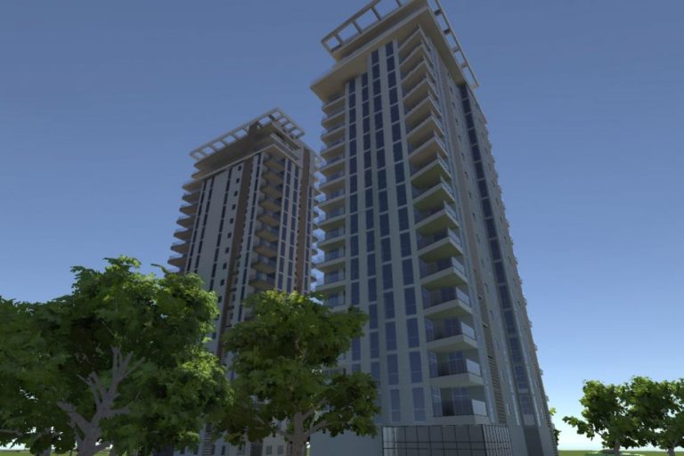 AR visualization - Skyscraper | 4Experience.co: Augmented Reality Studio