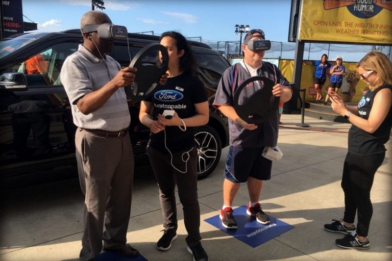 Ford VR test drive | our Portfolio | 4Experience.co: Virtual Reality Studio