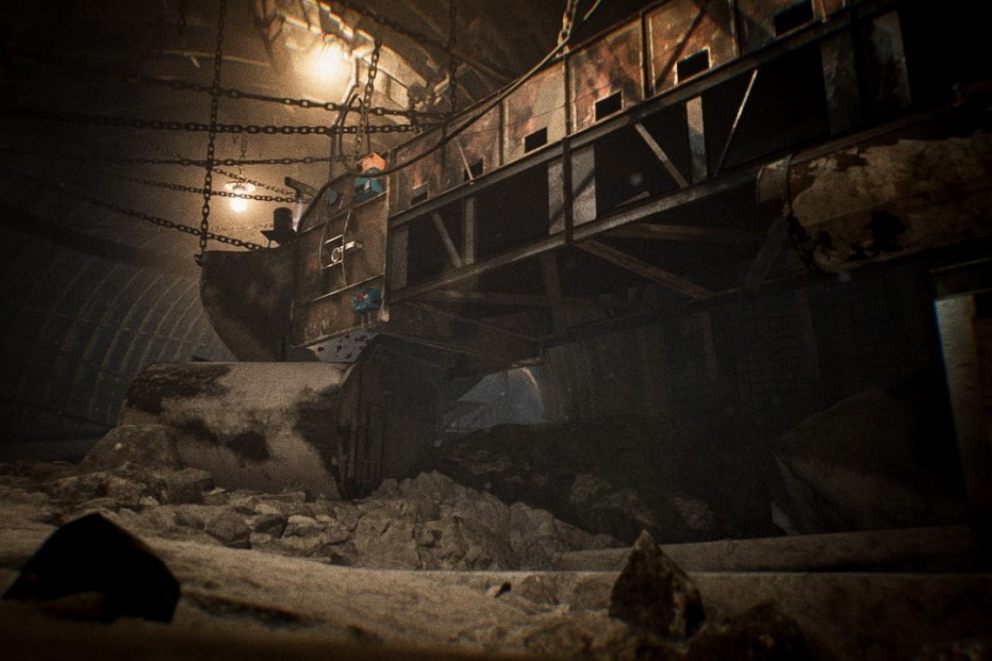 VR mine simulation | our Portfolio | 4Experience.co: Virtual Reality Studio