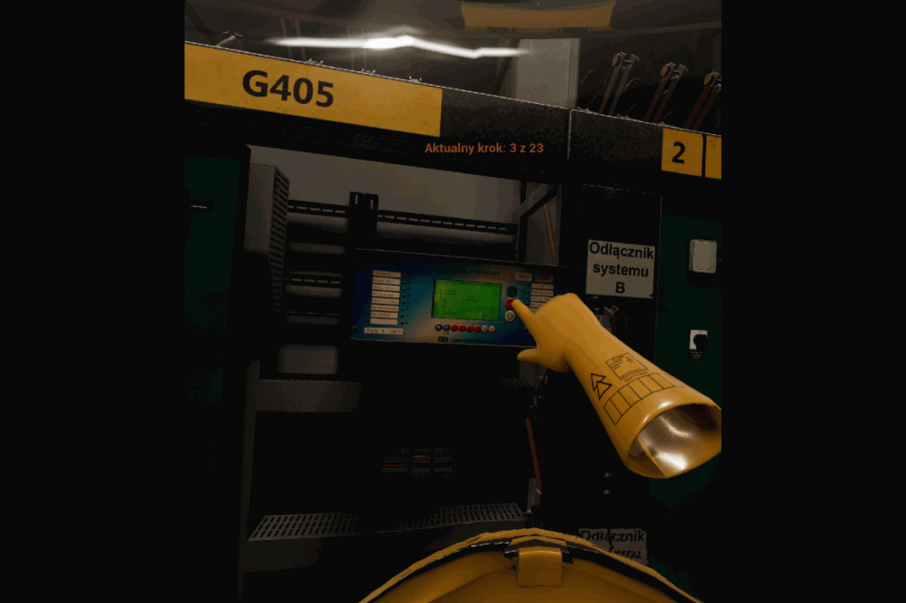 VR work simulator | Portfolio | 4Expierience.co: Virtual Reality Company